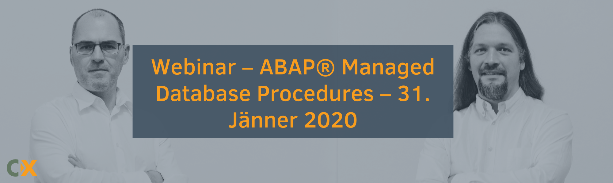 Webinar - ABAP® Managed Database Procedures - 31. Jänner 2020 - Cadaxo GmbH
