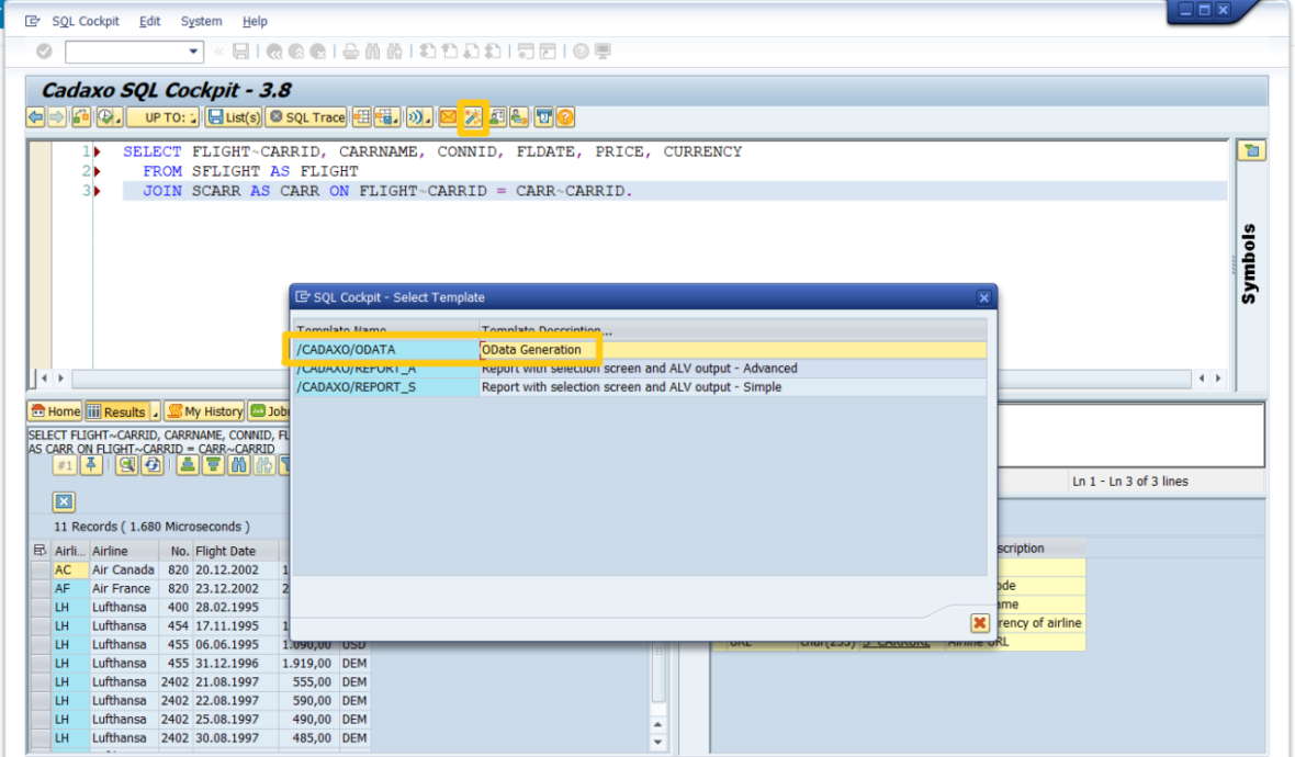 SQL Cockpit for SAP® Systems - Der leistungsfähige SQL Editor